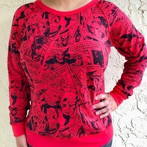 Women Captain Marvel Sweater on Poshmark